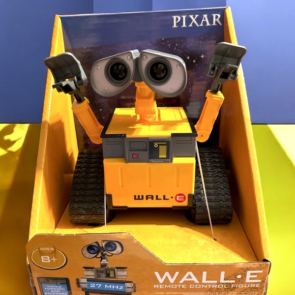 Disney | Toys | Disney Pixar Walle Remote Control Toy Yellow And Black ...